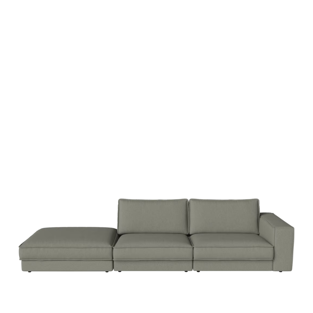 Noora sofa su atviru kampu – Nomu Design